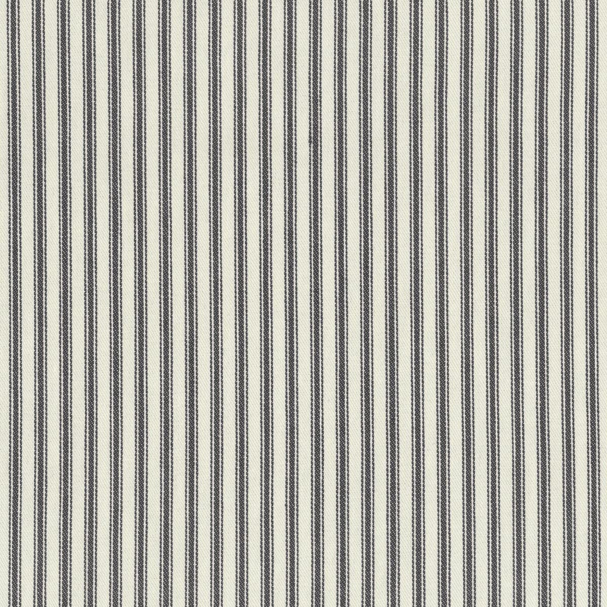Classic Ticking Black Waverly Fabric