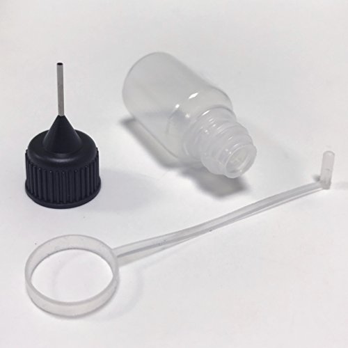 JOYWEE (30 Pack, 5ml) Needle Bottle dropper bottle eliquid bottle liquid bottle squeeze bottle Steel Needle TIP Dropper Bottle