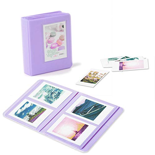 Leebotree Instant Camera Accessories Compatible with Fujifilm Instax Mini 11 Instant Film Camera Include Case/Album/Wall Hang Frames/Film Frames/Border Stickers/Corner Stickers (Lilac Purple)