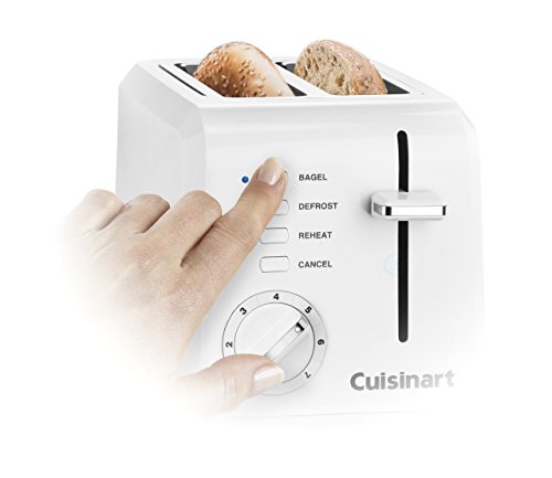 Cuisinart CPT-122 Compact 2-Slice Toaster White - Renewed