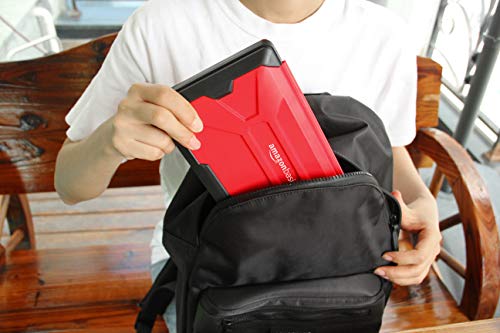 Amazon Basics Vault Case for Nintendo Switch, 10.5 x 5.4 x 1.8 inches, Red (Not compatible with Nintendo Switch OLED model)
