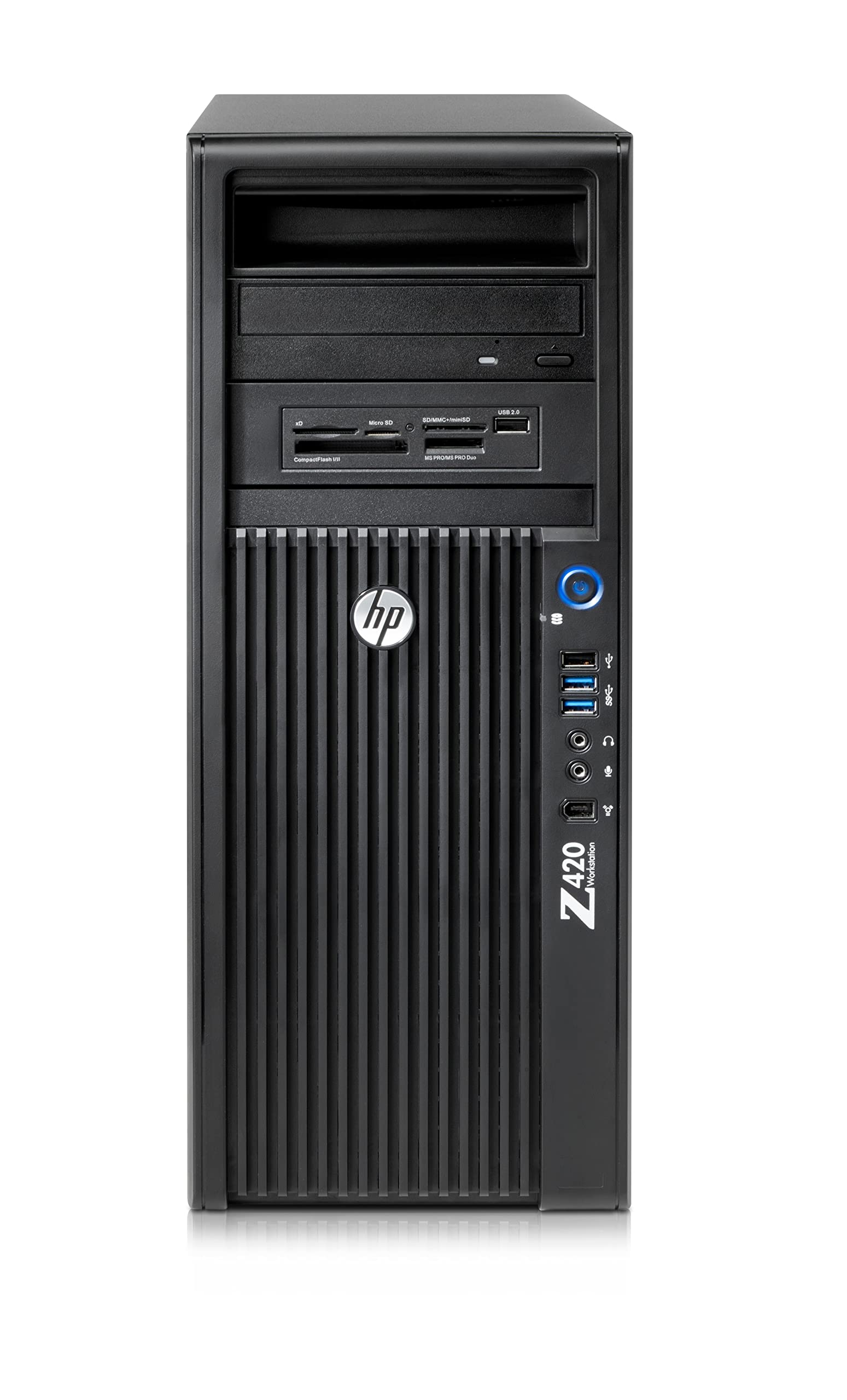 HP Z420 Workstation- 4 Core E-1620 3.6Ghz up to 3.8GHz CPU- 32GB RAM- 1TB SSD + 4TB Hard Drive with 3 YR WNTY- Nvidia 4000 2GB DDRR5 Graphics Card- Windows 10 Pro - USB 3.0
