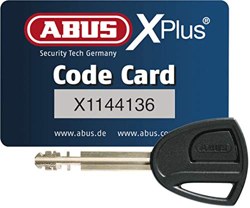 ABUS U-Lock Granit XPlus 540, Bike Lock with XPlus Cylinder, High Protection Against Theft, ABUS Security Level 15, Black/Grey