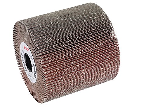 Bosch Professional 2608000596 P40 Flap Sanding Wheel with Fleece, Brown