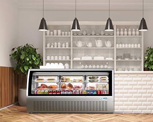 KoolMore RD32C-SS Refrigerator, 82 Inch, Stainless Steel