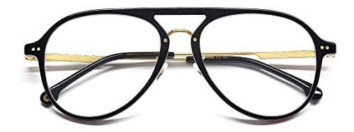 Carrera 1118/G Aviator Prescription Eyewear Frames, Black Red, 55mm, 17mm