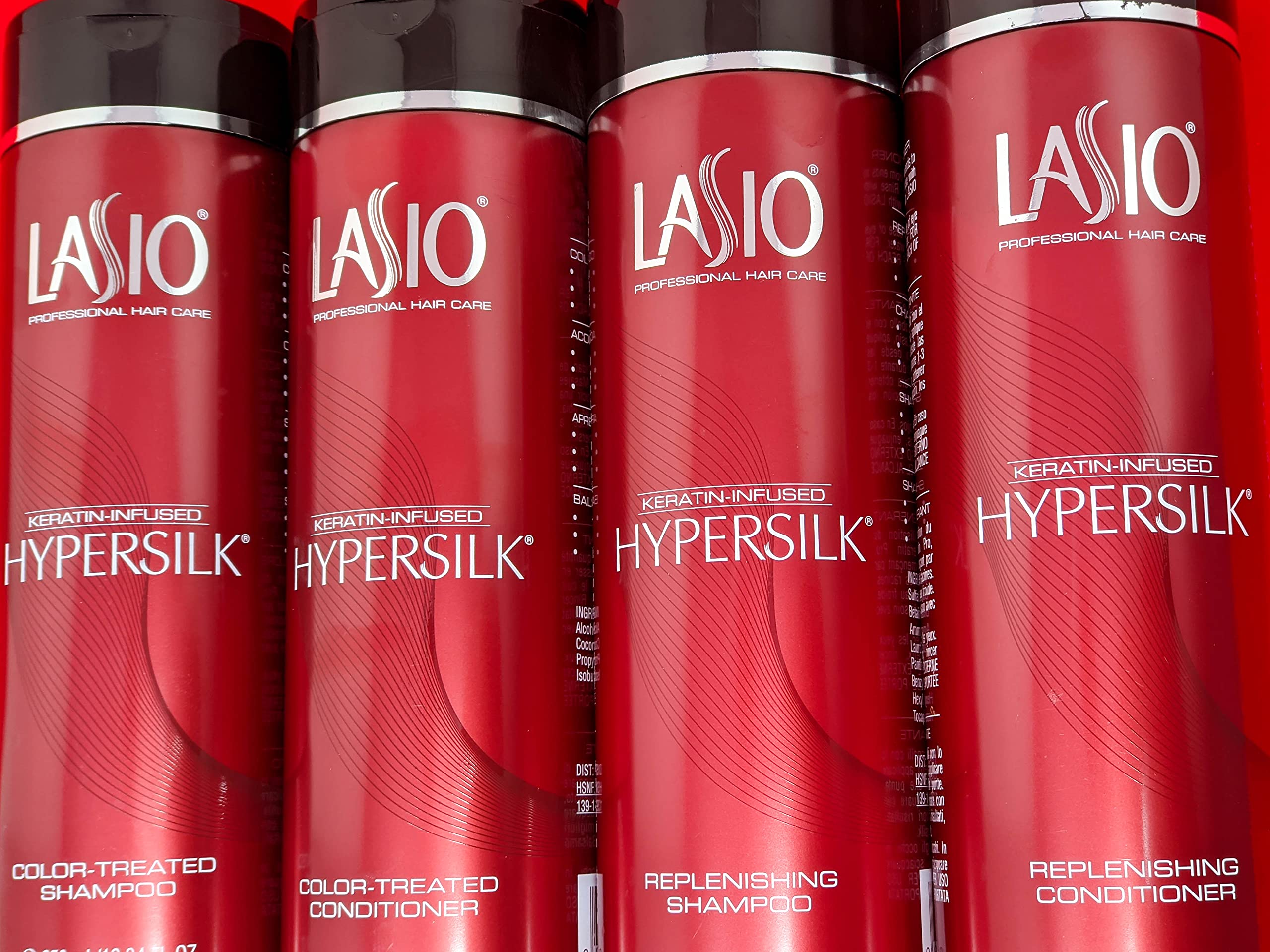 Lasio - Keratin-Infused HYPERSILK Replenishing Shampoo & Conditioner Combo Pack - 35.27 Fl. Oz - Repair, Restore & Redefine Hair Care Products