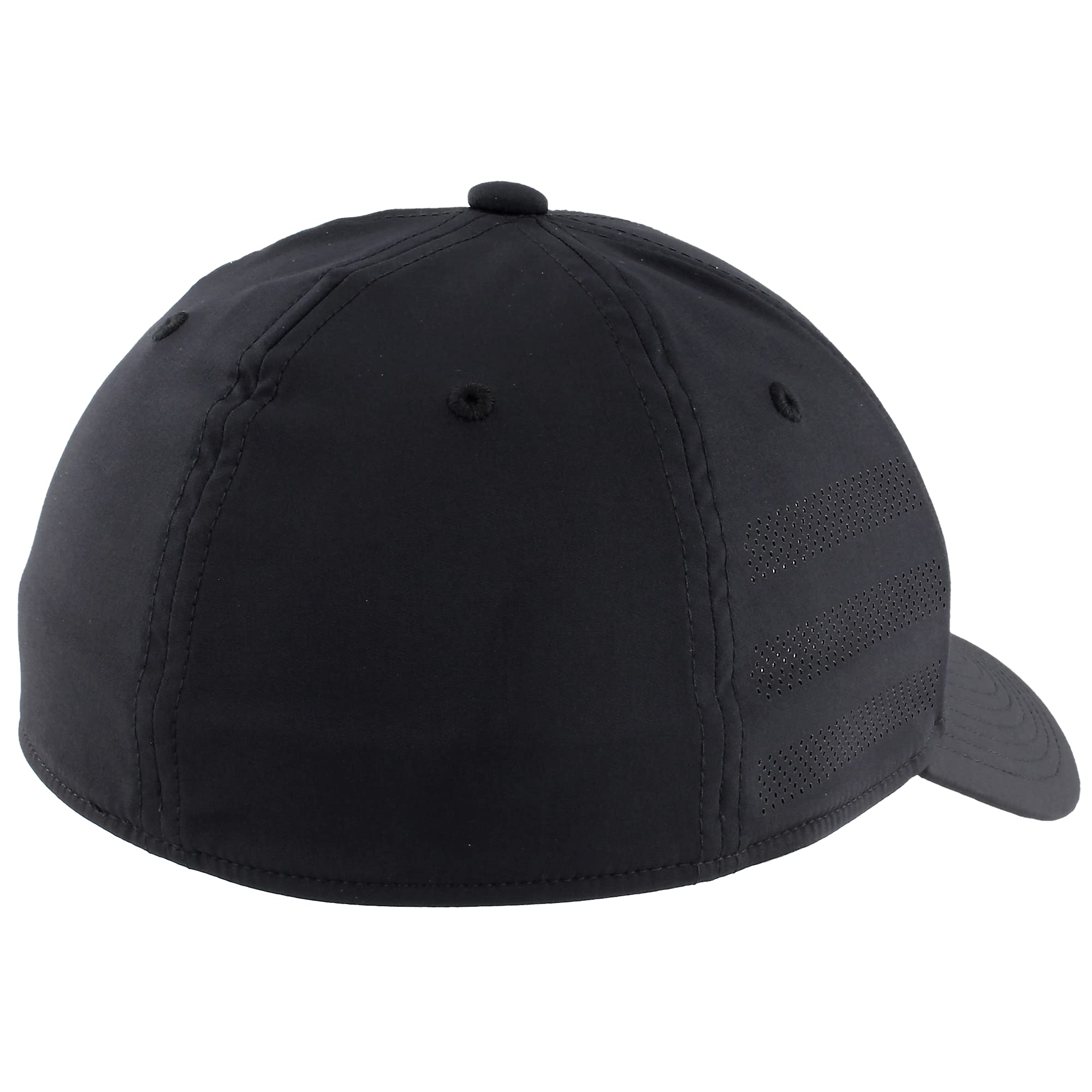 adidas mens Gameday 3 Structured Stretch Fit Baseball Cap, Black, Large-X-Large US