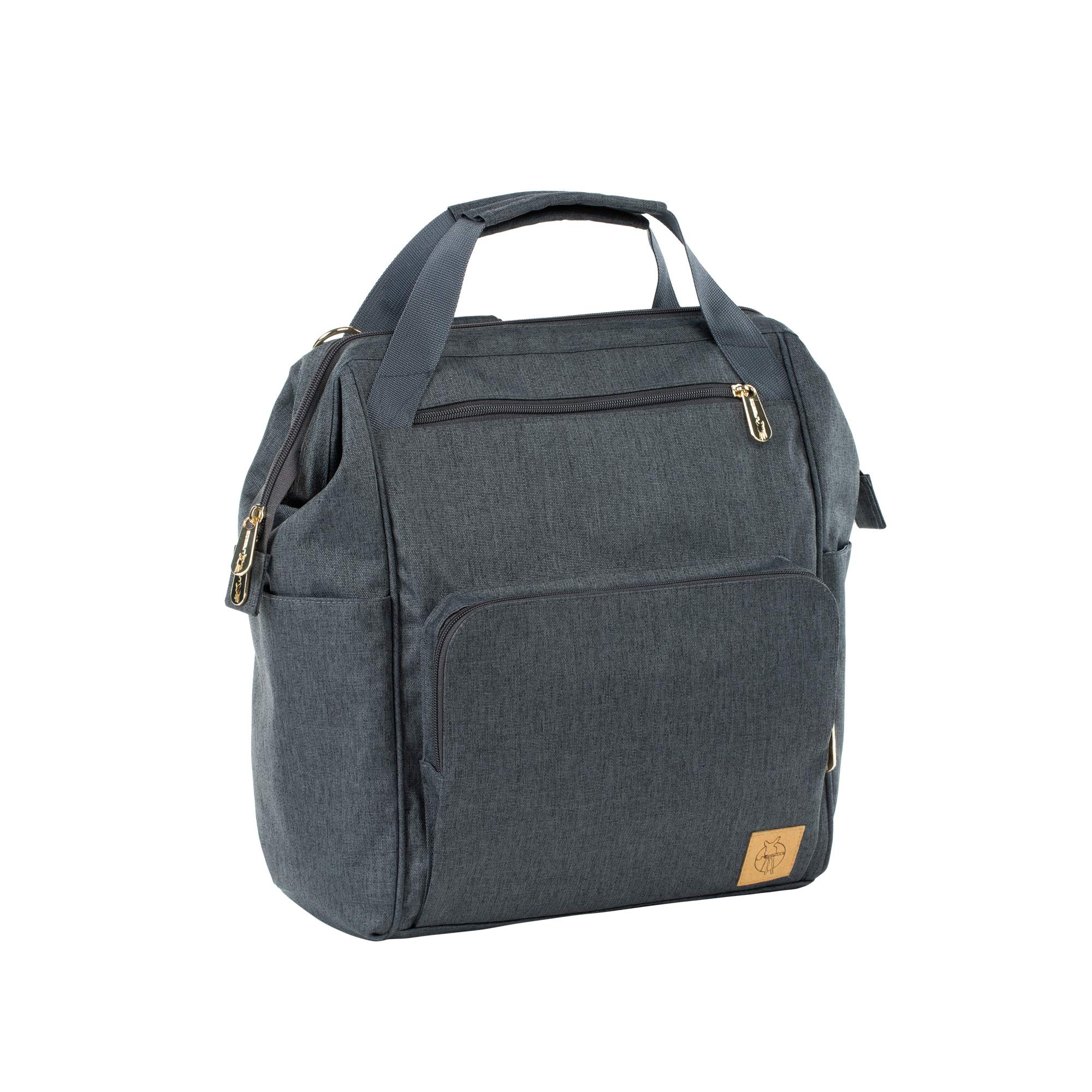 Lässig Goldie Glam Diaper Bag -Travel Backpack- Multi-Functional and Lightweight for Both Baby and Kids Care-Stylish and Durable - Anthracite