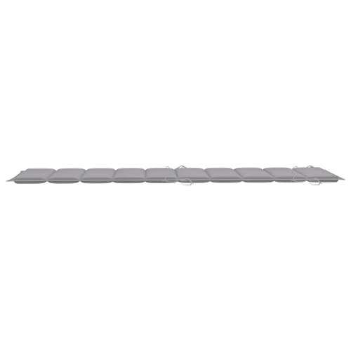 imasay Sun Lounger Cushion Gray 73.2"x22.8"x1.2"