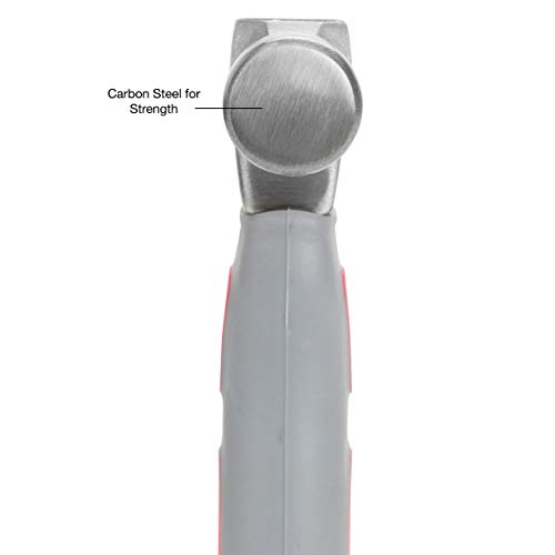 GreatNeck 79001 Mini Claw Hammer 8 Oz, Mini Hammer for At-Home Repairs, Tack Hammer, Small Hammer for Picture Hanging, Crafts, and More
