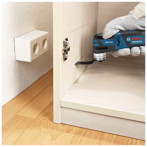 Bosch Professional 12V System GOP 12V-28 cordless multi cutter (Starlock tool holder, no-load orbital stroke rate: 5000β20000 min-1, excluding batteries and charger, in L-BOXX 102)