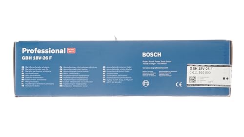Bosch Professional Gbh 18 V-26 F Cordless Rotary Hammer Drill (Without Battery And Charger) - Carton