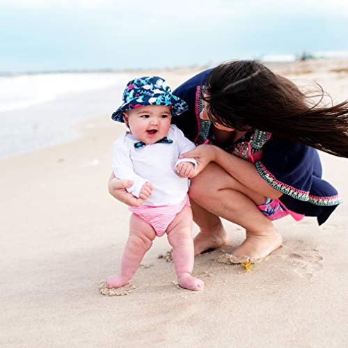 i Play Girls Swim Diaper Pink Pinstripe - 3T