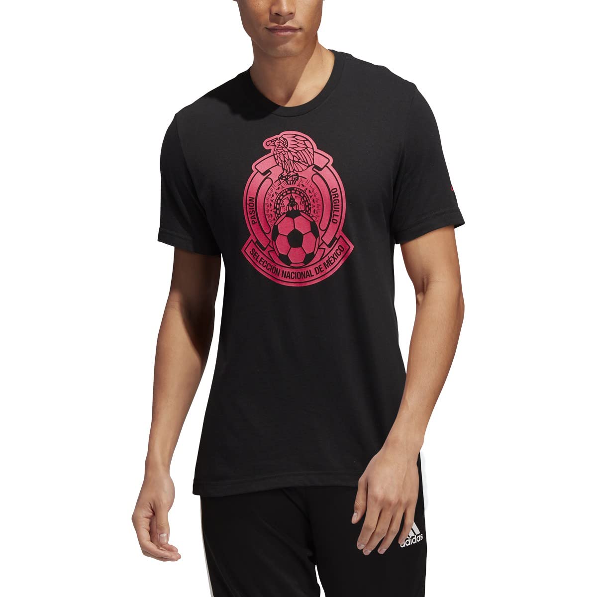 adidas Mexico Futbol Amplifier Short Sleeve Tee - Mens Soccer XL