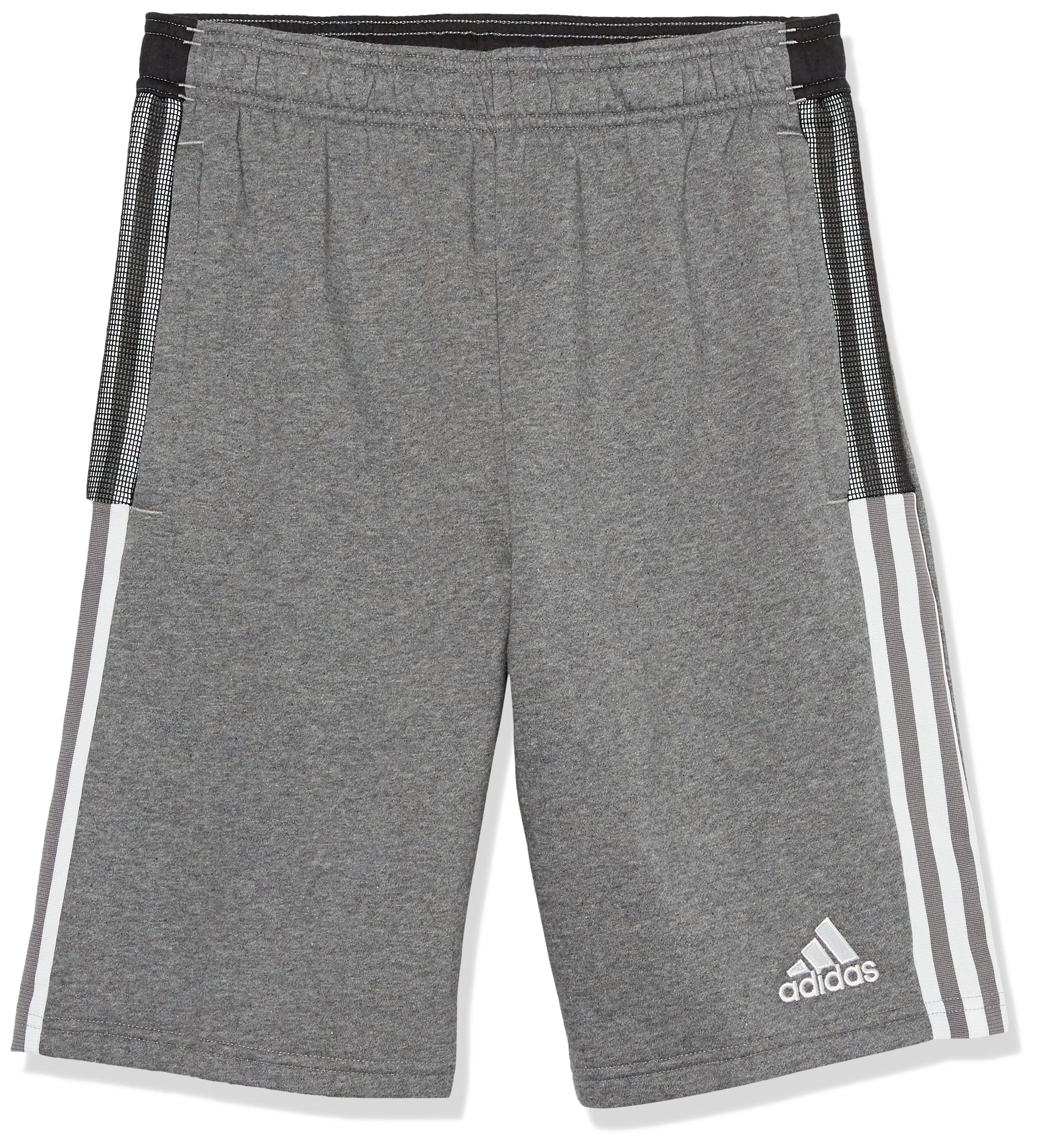 adidas mens Tiro 21 Sweat Shorts Grey Melange Medium