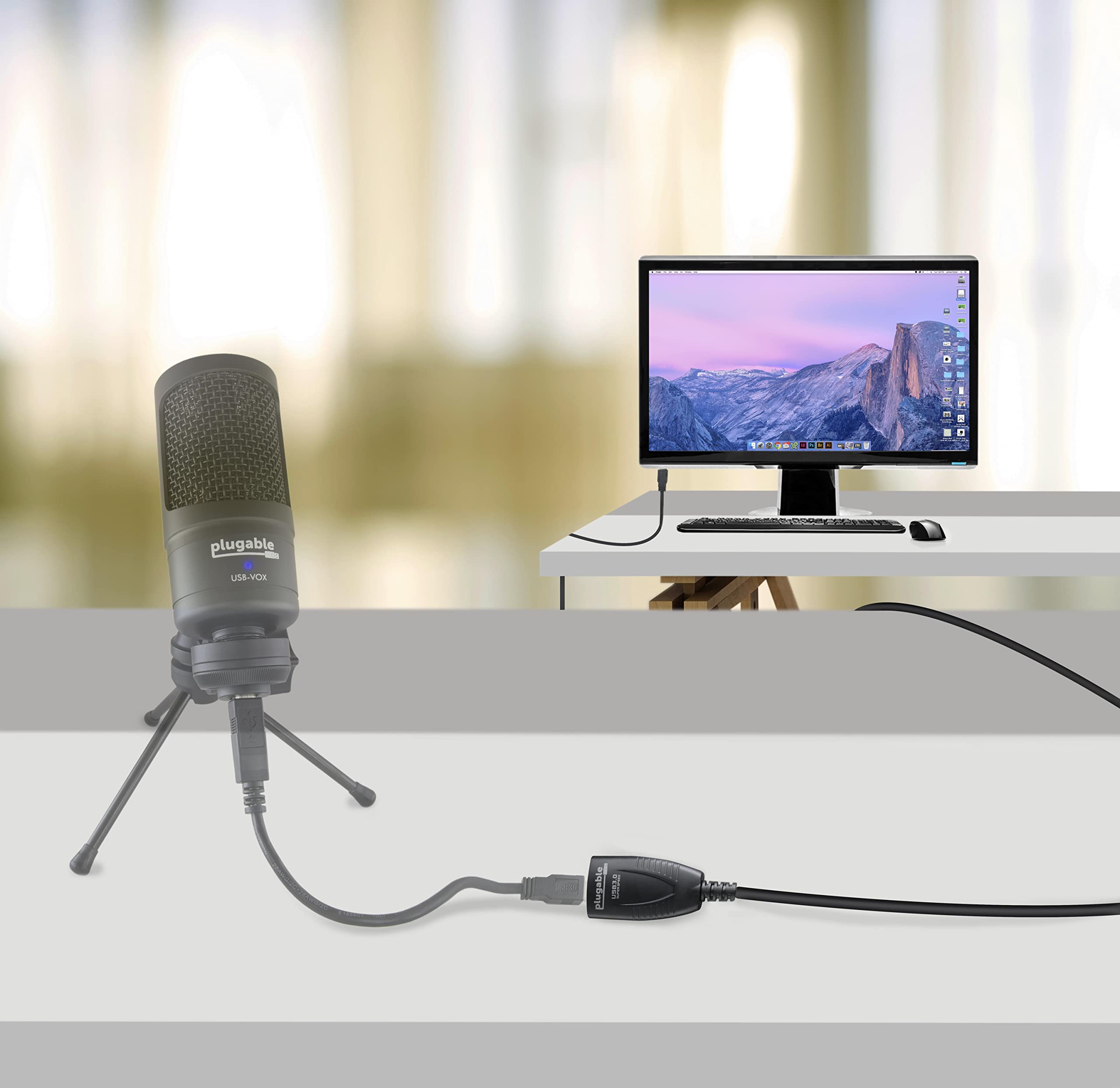 Plugable 5 Meter (16 Foot) USB 3.0 Active Extension Cable with AC Power Adapter, Back-Voltage Protection and Driverless Technology