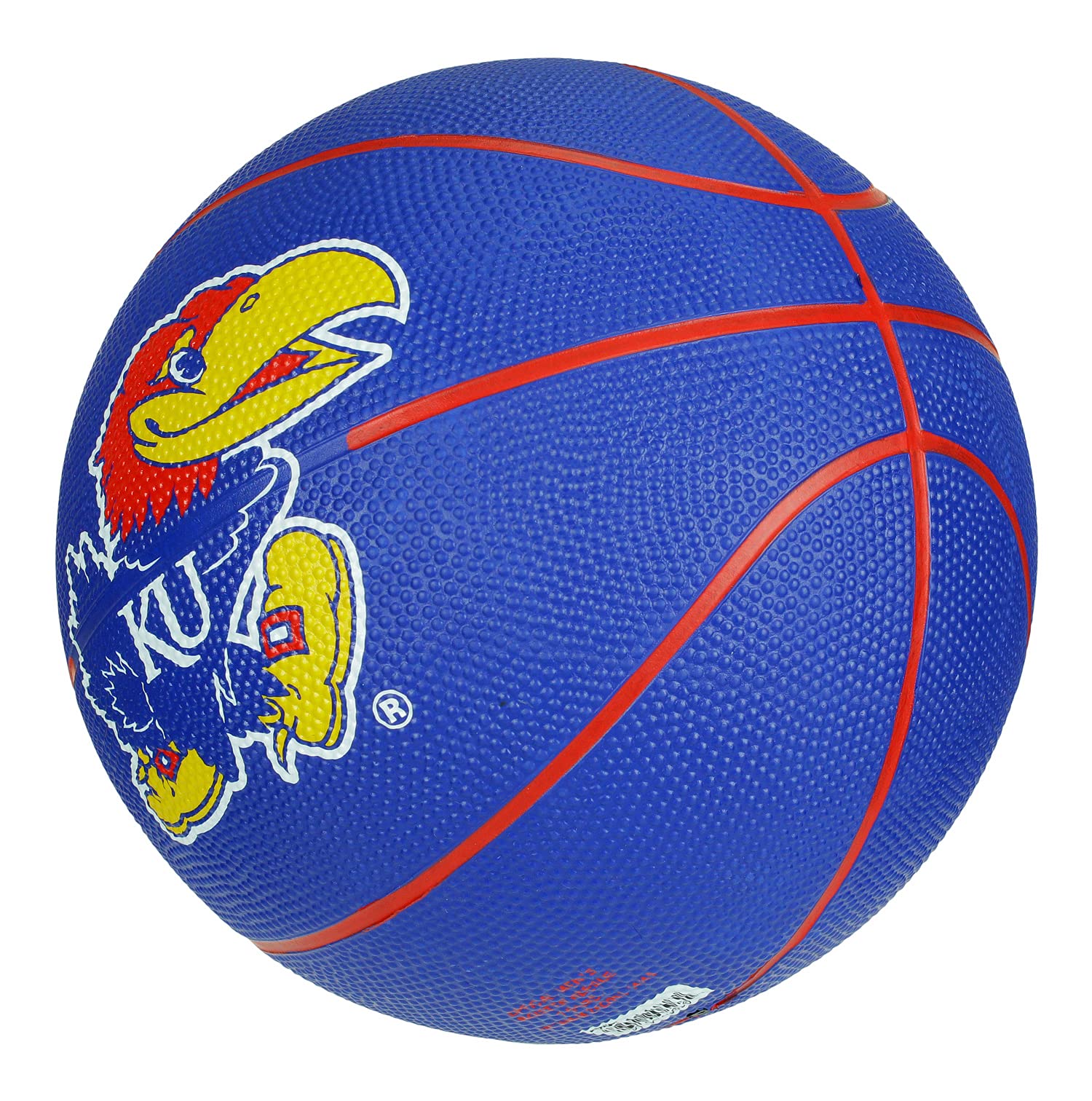 adidas NCAA Kansas Jayhawks Official Men's Team Logo and Colors Basketball, Size 7