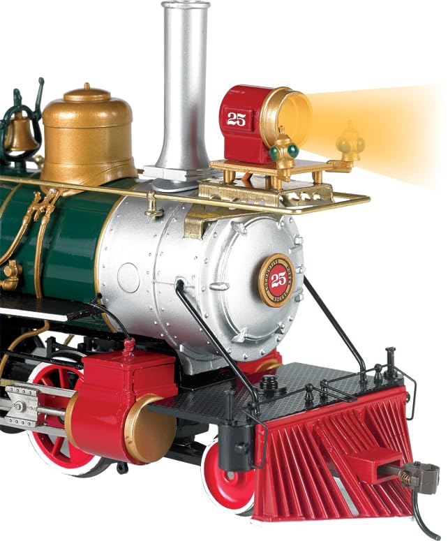 Bachmann Trains - Norman Rockwell's American Christmas Ready To Run Electric Train Set - On30 Scale - Runs on HO Track