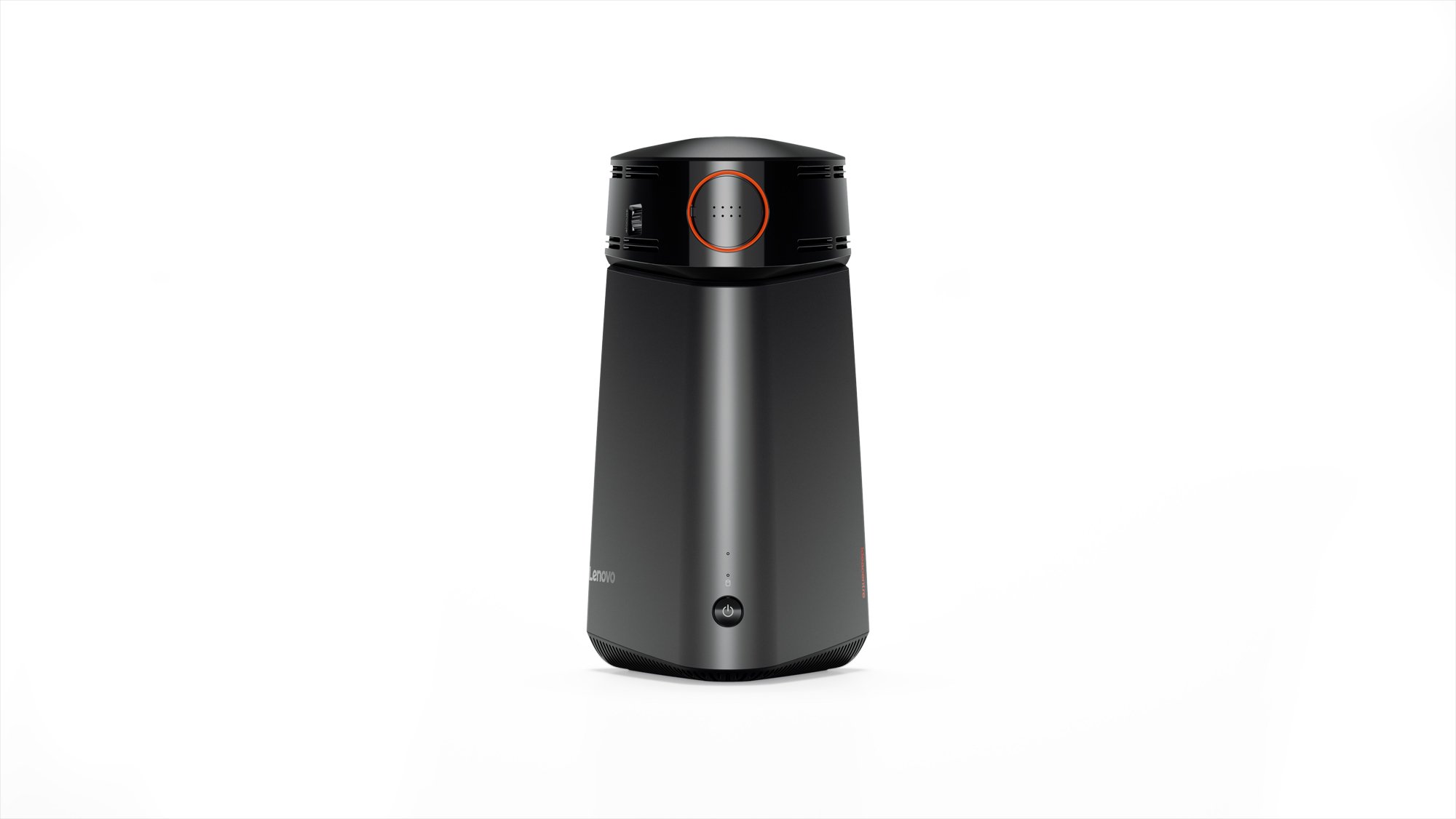 Lenovo ideacentre 610s Mini Desktop with Projector (Intel Core i7, 16 GB RAM, 1TB HDD + 128 GB SSD, Windows 10) 90FC000VUS