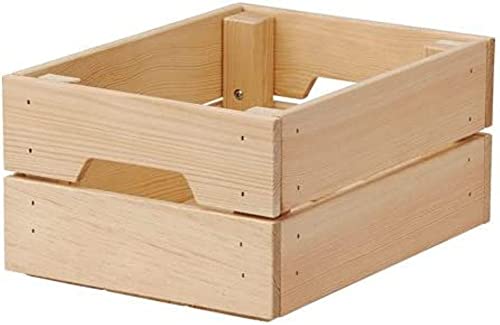 Ikea Knagglig Box, Pine, 9" x 12 1/4" x 6"