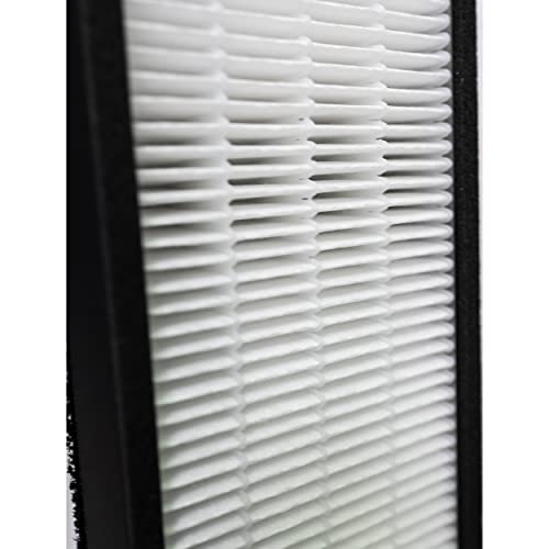 Filter-Monster True HEPA Replacement Compatible With GermGuardian Filter C (FLT5000) Compatible with AC5000 AC5000E AC5250PT AC5300B AC5350W AC5350B AC5350BCA1, 2-pack