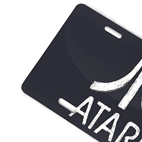 Ertregysrtg Atari Video Game Retro Logo Vintage Gaming Console License Plate 6" X 12"