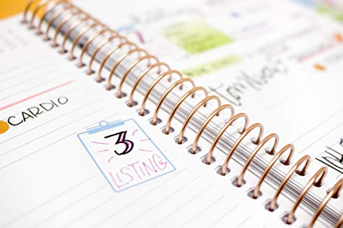 bloom daily planners Color Coding Planner Stickers - 1/4" Dot Labels - Six Sheets, 1000+ Stickers Per Pack!