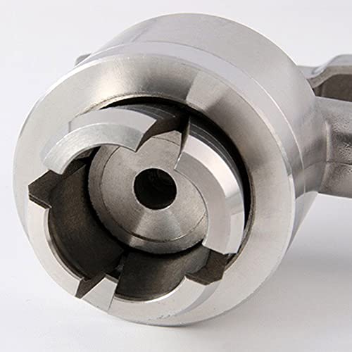 Hand Held Capping Machine, Portable Hand Sealing Machine, Stainless Steel Capper Gland Clamp, for 13mm, 20mm Plastic Cap, Aluminum Cap, Perfume Bottles (13mm)