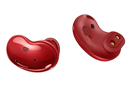 Samsung Galaxy Buds Live, True Wireless Earbuds with Active Noise Cancelling (Wireless Charging Case Included) - Bulk Packaging - Mystic Red