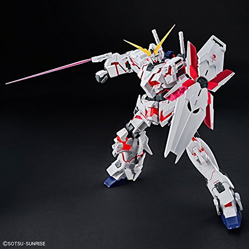 Bandai Hobby Mega Size 1/48 Unicorn Gundam [Destroy Mode] Gundam UC Model Kit Figure