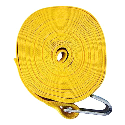 Keeper - 4" x 40β Winch Strap With Flat Hook - 5,000 lbs. Working Load Limit And 15,000 lbs. Break Strength