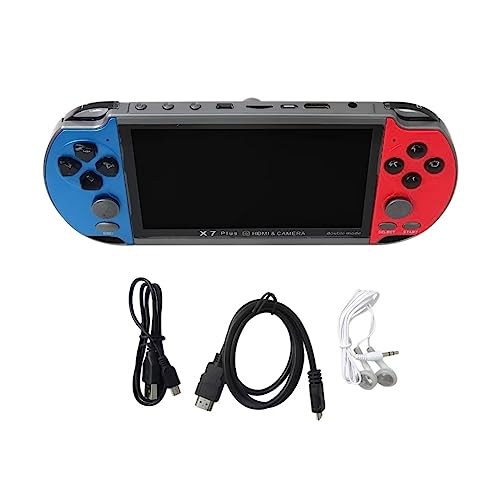 Handheld Game Console 5.1" 8GB 128Bit Retro Games Consoles Classic Video Games Built-in Preinstalled Rechargeable Battery Portable Style Gaming Consoles Built-in 8GB Memory