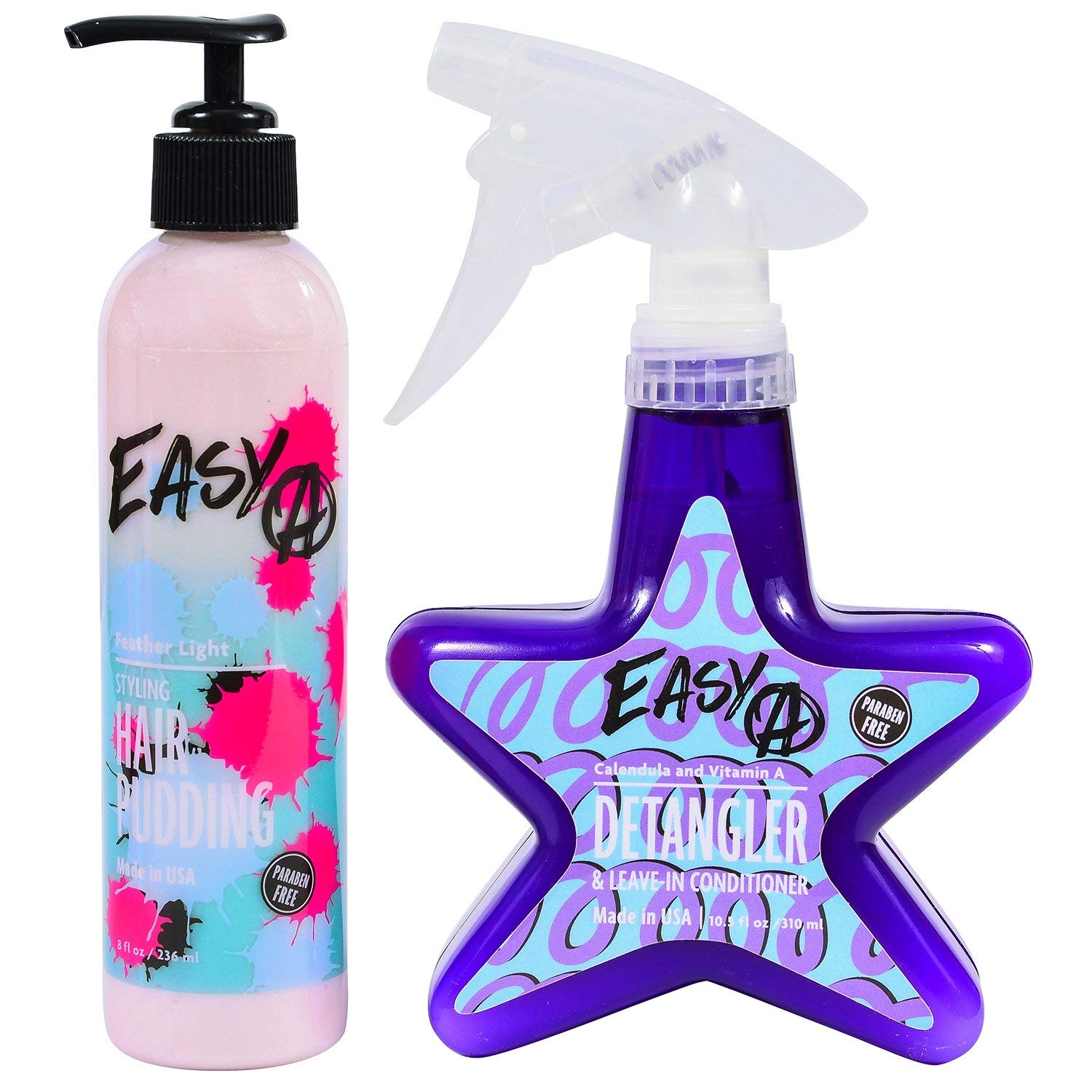 Easy A Detangler and Leave-in Conditioner with Calendula and Vitamin A, 10.5 oz