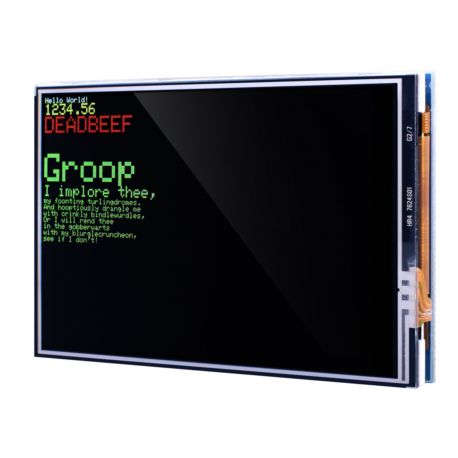 kuman 3.5 inch TFT Touch Screen with SD Card Socket Compatible for Arduino Mega2560 Board SC3A-1