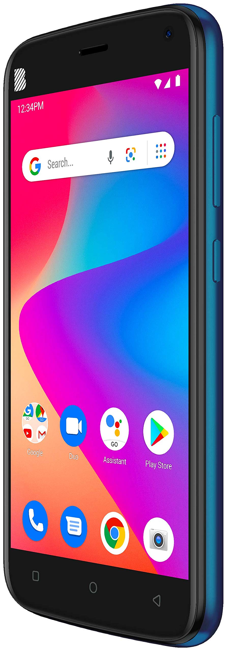 BLU C5L 2020 C0070WW 16GB GSM Unlocked Android Smart Phone - Blue