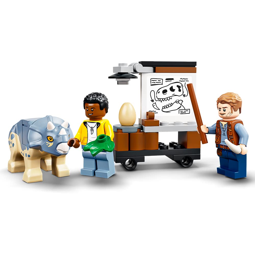 LEGO Jurassic World T. rex Dinosaur Fossil Exhibition 76940 Building Kit; Cool Toy Playset for Kids; New 2021 (198 Pieces)