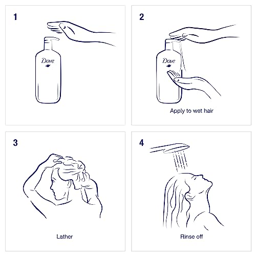Dove Shampoo and Conditioner Set - Oxygen Moisture Hydrating Shampoo and Conditioner Sulfate-Free, Volumizing Hair Products for Fine Hair, 12 Oz (2 Piece Set)