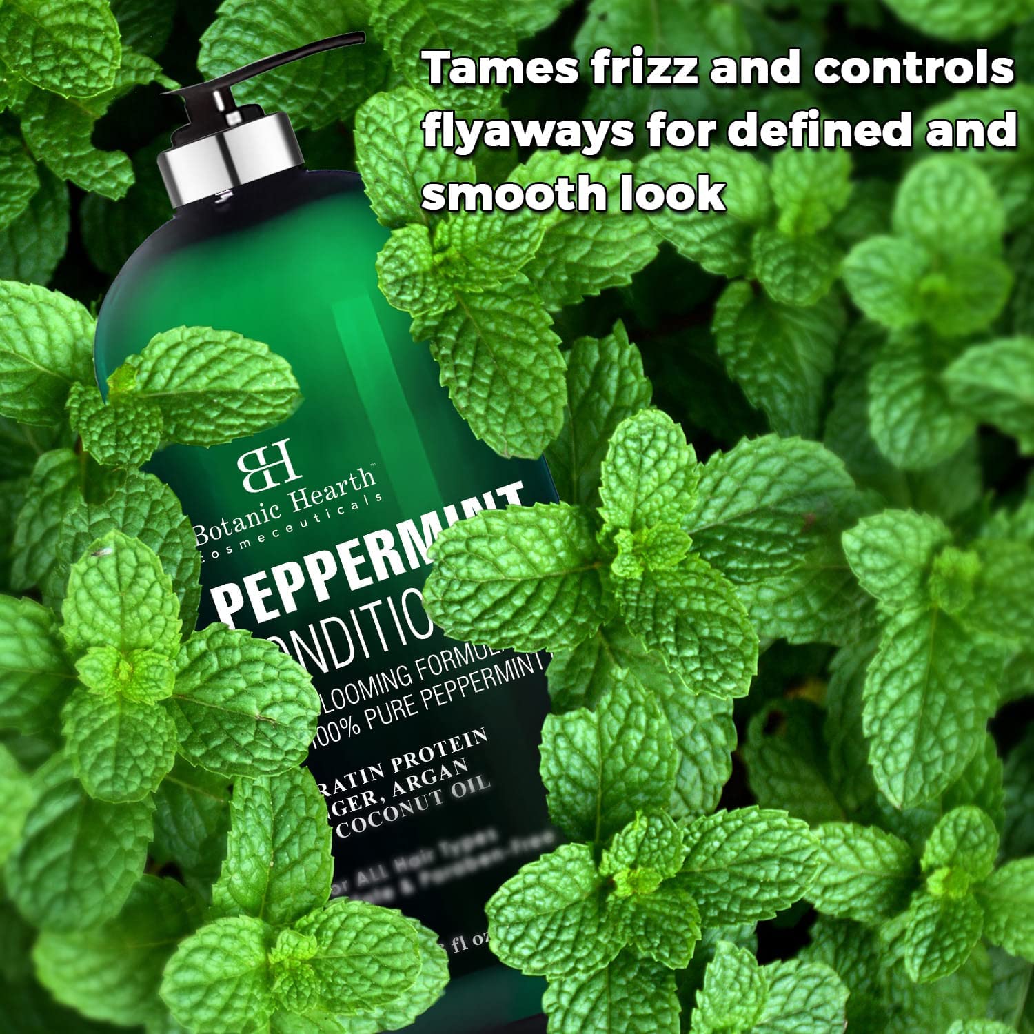 Botanic Hearth Peppermint Conditioner (16 oz) and Apple Cider Vinegar Shampoo (16 oz) Bundle