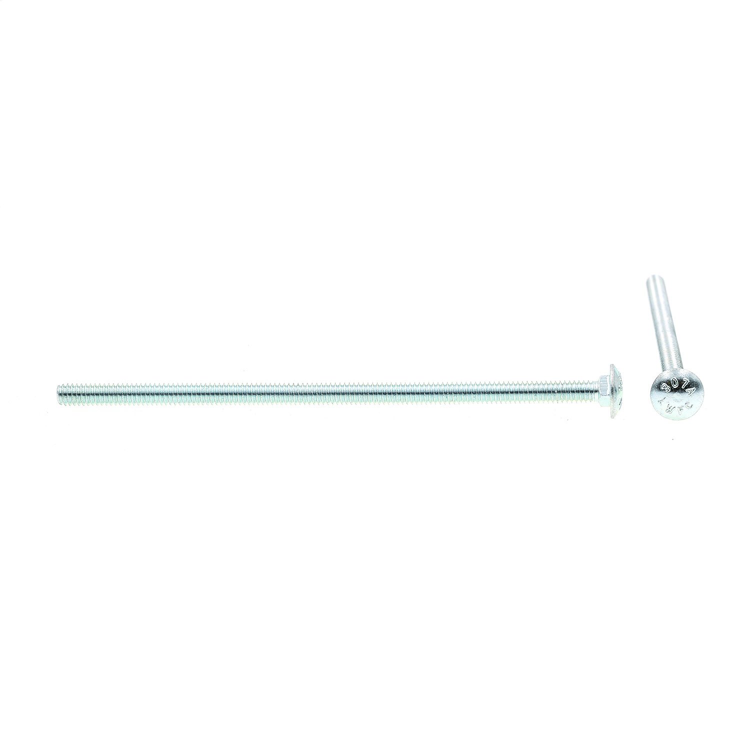 Prime-Line 9062659 Carriage Bolts, 1/4 In.-20 X 6 In., A307 Grade A Zinc Plated Steel (25 Pack)