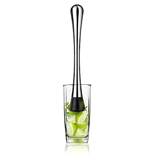 Artaste 42948 Stainless Steel Cocktail Muddler, 7.75-Inch