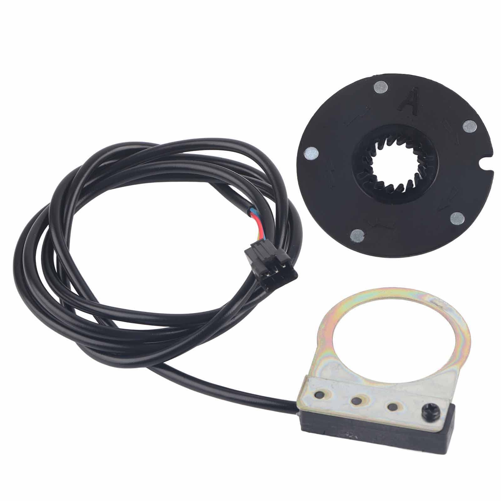 Alomejor Pedal Assist Sensor Electric Cycling Accessories E-Bike Assistant Speed Sensor Replacement Set for Rode Mountain Bike
