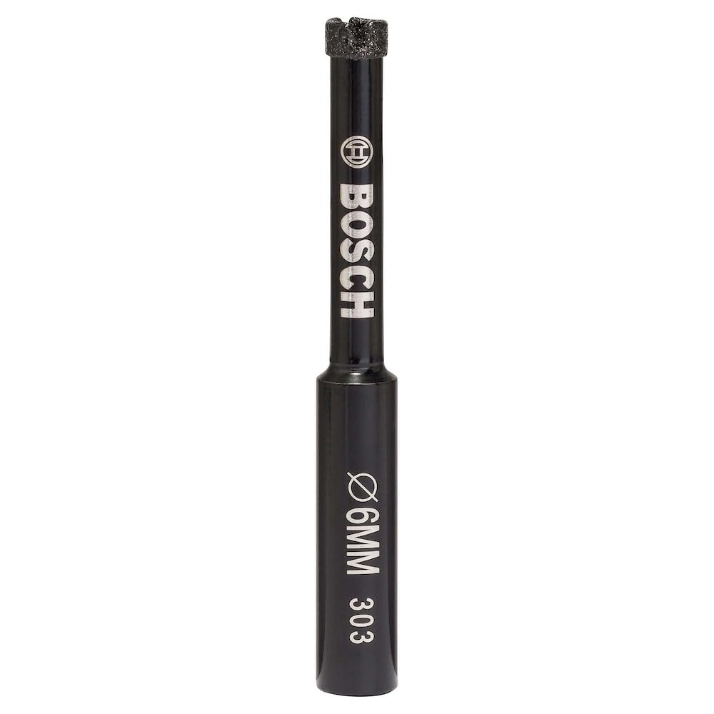 Bosch 2608550605 Diamond Drill Bit, 5mm x 35mm, Black