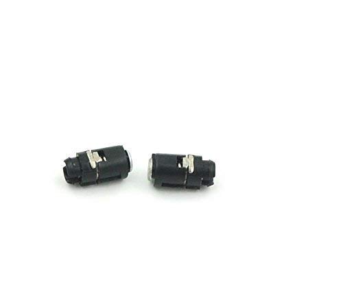 Axle Hinge Spindle for Gameboy Advance SP GBA SP Console System 1 Pair Black