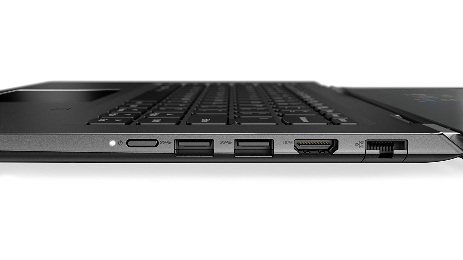 Lenovo Flex 4 14 2-in-1 Laptop, Core i5-7200, 2.5 GHz, 256 GB SSD, AMD Radeon R5 M430 2GB, Windows 10 Home 64-bit, Black 80VD0008US