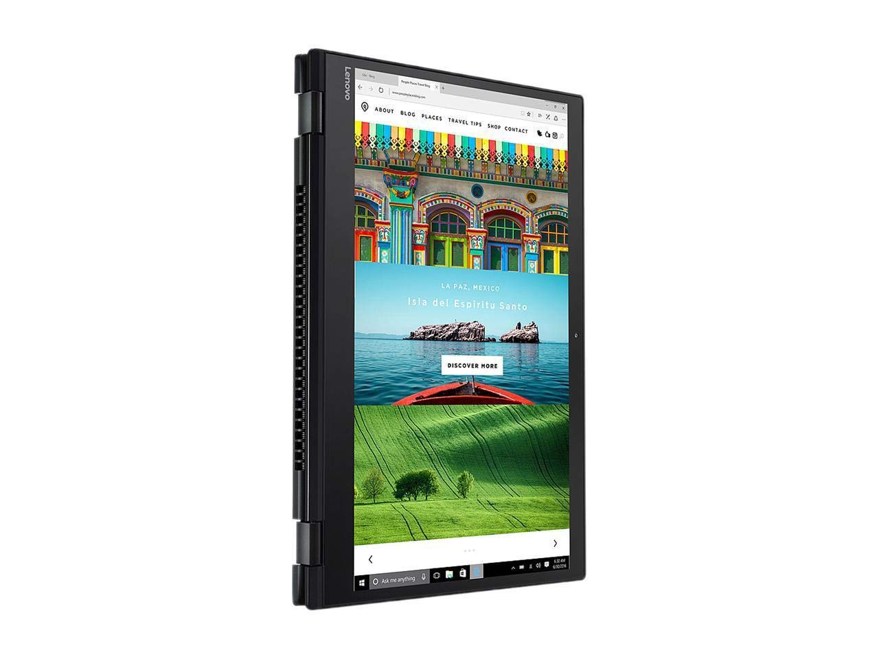 Lenovo Flex 5 81CA000TUS 2-in-1 Laptop (Windows 10 Home, Intel Core i5-8250U, 15.6" LED-Lit Screen, Storage: 256 GB, RAM: 8 GB) Onyx Black