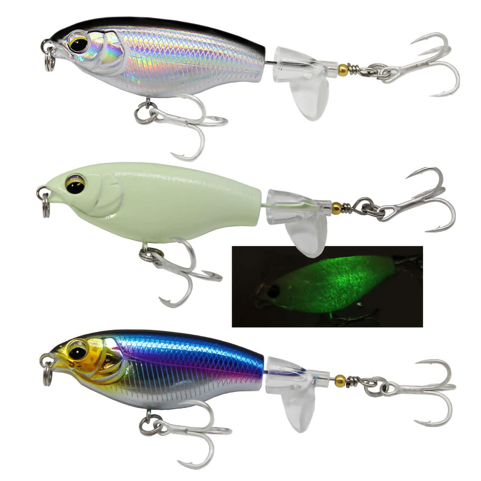 94Pcs Fishing Lures for Freshwater with Box, Freshwater Fishing Tackle Kit