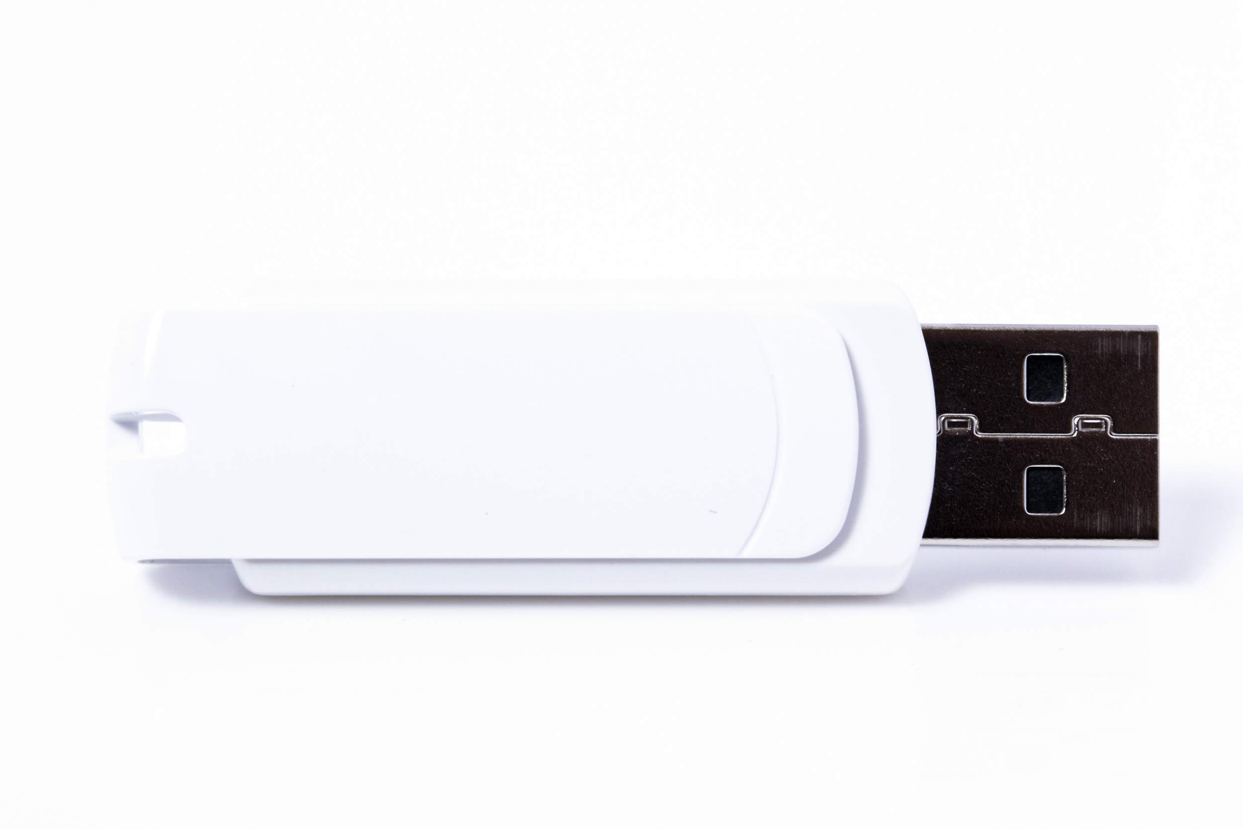 Unirex 2 Pack Swing 16GB USB 2.0 Thumb Drive, White Variety Pack | Memory Stick Storage is Compatible with Computer, Tablet, or Laptop