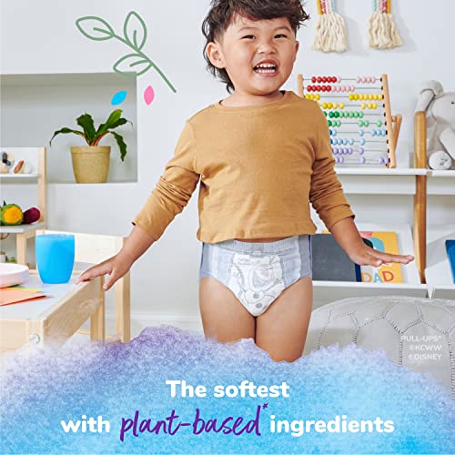 Pull-Ups New Leaf Boys' Disney Frozen Potty Training Pants, 2T-3T (16-34 lbs), 124 Ct (4 Packs of 31), Packaging May Vary