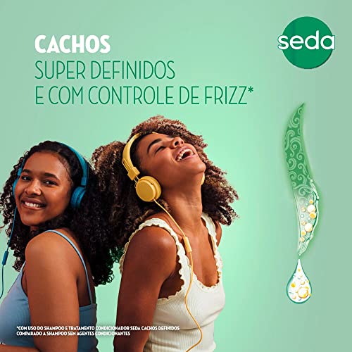 Linha Cachos Definidos Seda - Shampoo 325 Ml - (Seda Defined Curls Collection - Shampoo 11 Fl Oz)